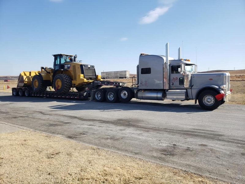 Heavy Haul & Lowboy Trucking Service - J&D Transport